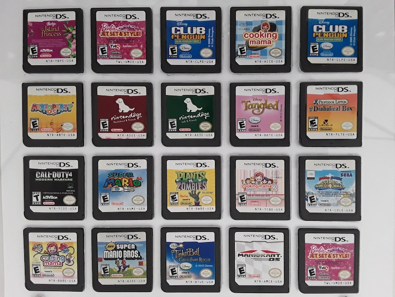 Authentic Nintendo DS Games for DS / Dslite / Dsi / 3DS XL and 2DS - Etsy