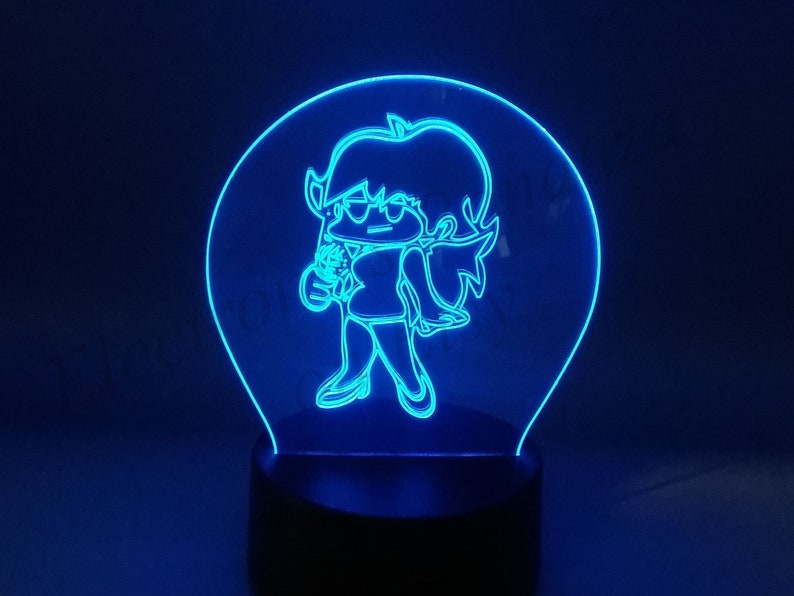 Friday Night Funkin Girlfriend Multi-color LED Night Light / - Etsy
