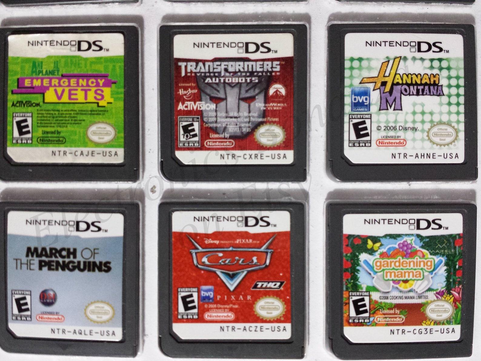 Authentic Nintendo DS Games for DS / Dslite / Dsi / 3DS XL and 2DS - Etsy