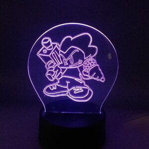 Friday Night Funkin Pico Multi-color LED Night Light - Desk Lamp With ...
