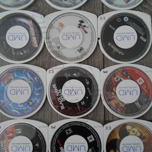 Sony Playstation PSP Games and Movies - Etsy
