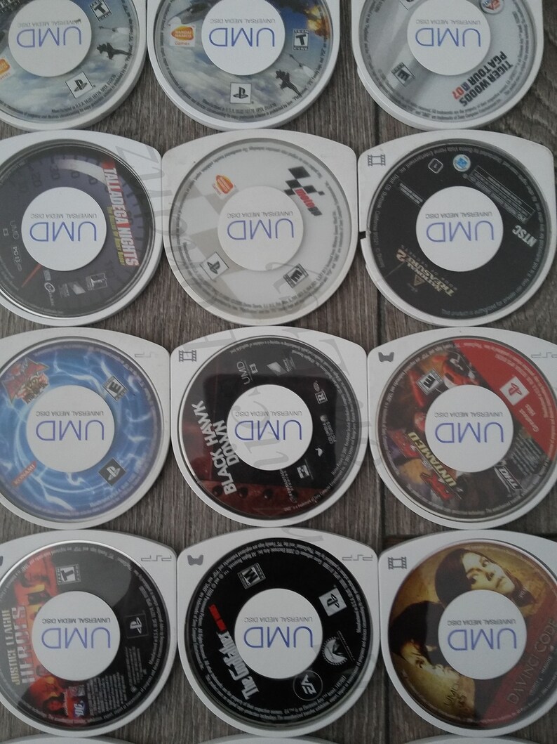 Sony Playstation PSP Games and Movies - Etsy