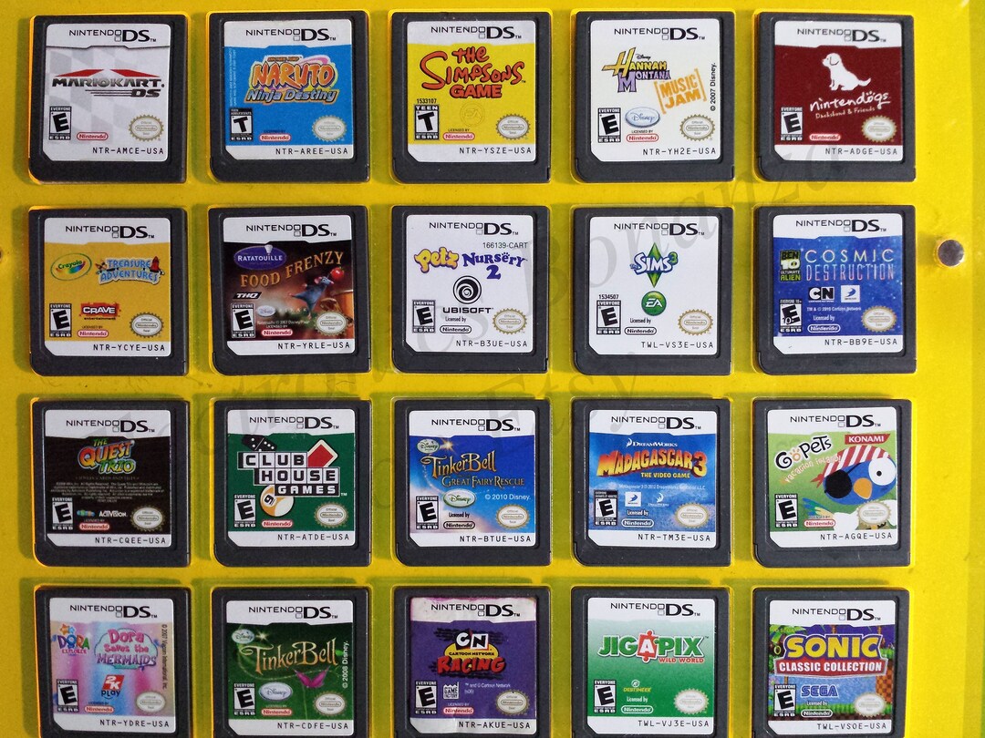 Authentic Nintendo DS Games for DS / Dslite / Dsi / 3DS XL and 2DS - Etsy