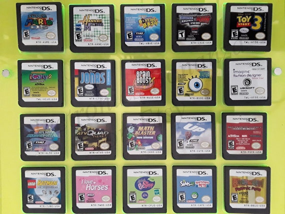 Authentic Nintendo DS Games for DS Dslite Dsi 3DS XL and 2DS Etsy Canada
