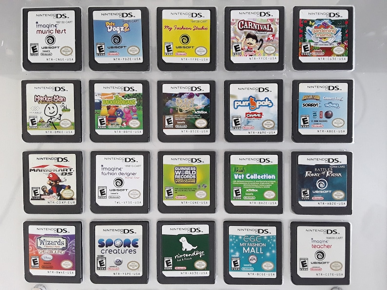 Authentic Nintendo DS Games for DS / Dslite / Dsi / 3DS XL and 2DS - Etsy