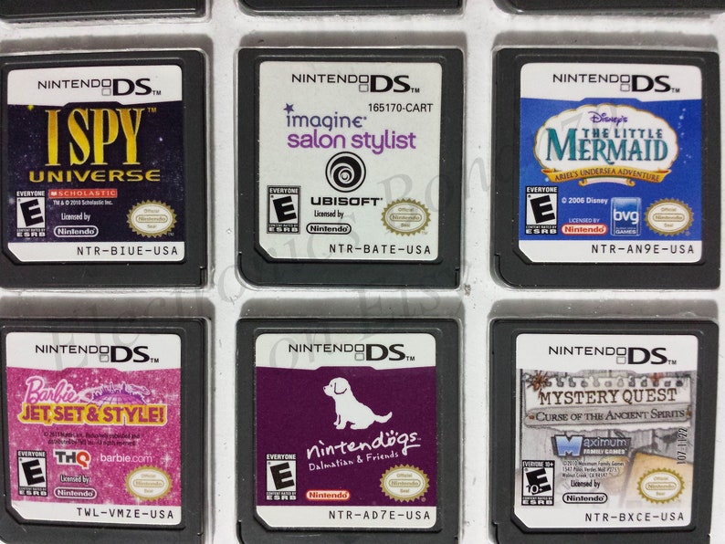 Authentic Nintendo DS Games for DS / Dslite / Dsi / 3DS XL and 2DS - Etsy