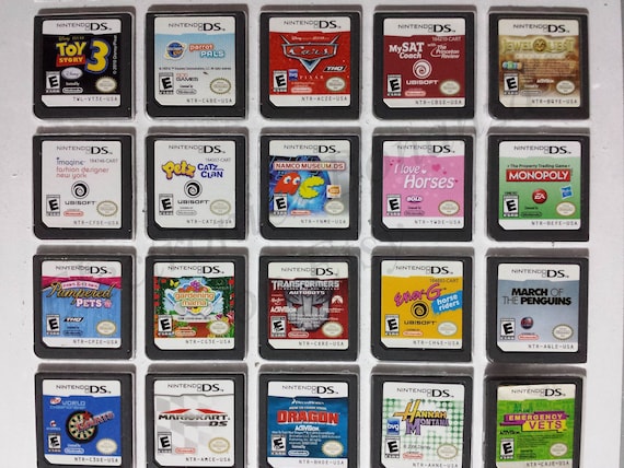 Authentic Nintendo DS Games for DS Dslite Dsi 3DS XL and 2DS Etsy UK