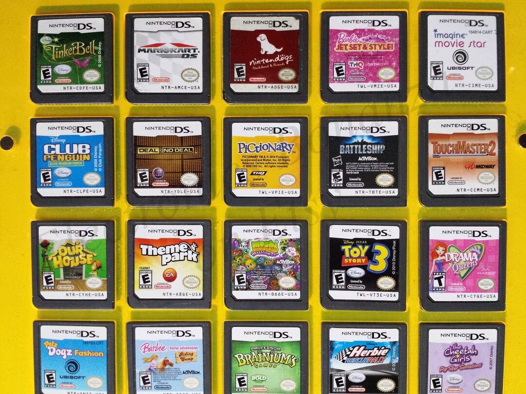 Authentic Nintendo DS Games for DS / Dslite / Dsi / 3DS XL and 2DS - Etsy