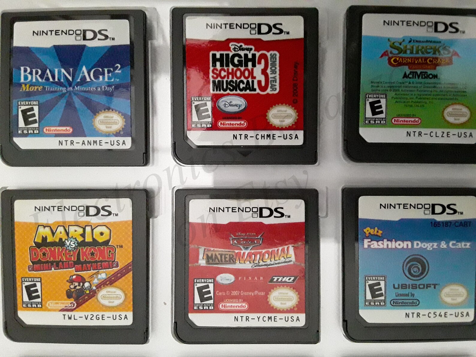 Authentic Nintendo DS Games for DS / Dslite / Dsi / 3DS XL and 2DS - Etsy