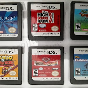 Authentic Nintendo DS Games for DS / Dslite / Dsi / 3DS XL and 2DS - Etsy