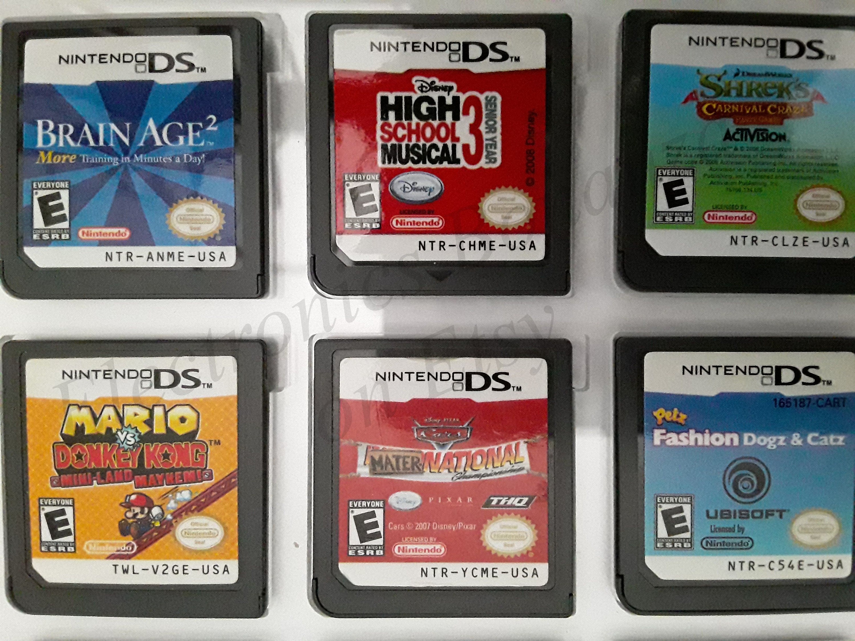 Authentic Nintendo DS Games for DS / Dslite / Dsi / 3DS XL and 2DS - Etsy
