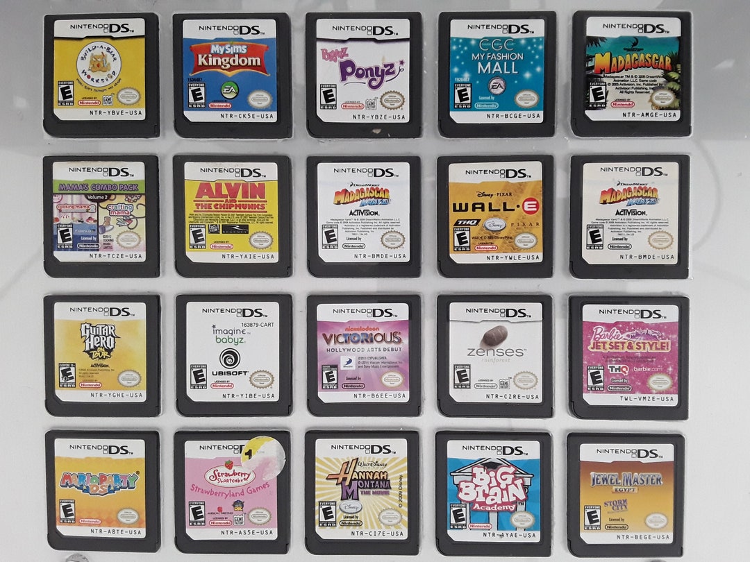 Authentic Nintendo DS Games for DS / Dslite / Dsi / 3DS XL and 2DS - Etsy