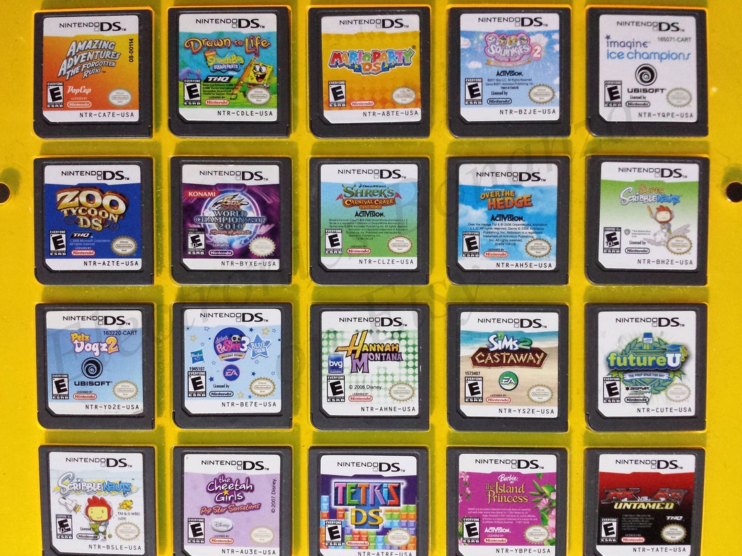 Authentic Nintendo DS Games for DS / Dslite / Dsi / 3DS XL and 2DS - Etsy