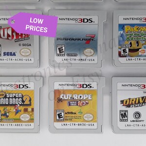 Authentic Nintendo 3DS Games - Etsy