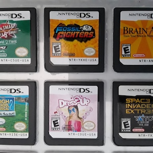 Authentic Nintendo DS Games for DS / Dslite / Dsi / 3DS XL and 2DS - Etsy