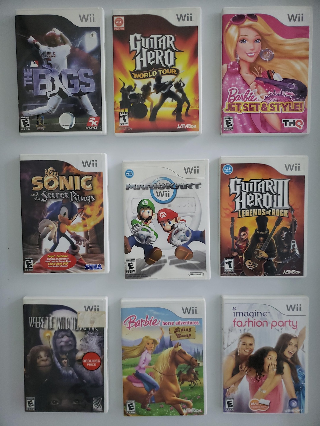 Authentic Nintendo Wii Games - Etsy