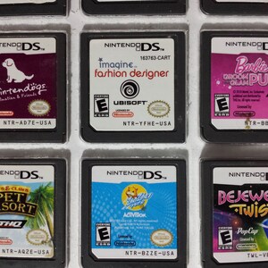 Authentic Nintendo DS Games for DS / Dslite / Dsi / 3DS XL and 2DS - Etsy