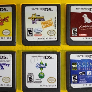 Authentic Nintendo DS Games for DS / Dslite / Dsi / 3DS XL and 2DS - Etsy