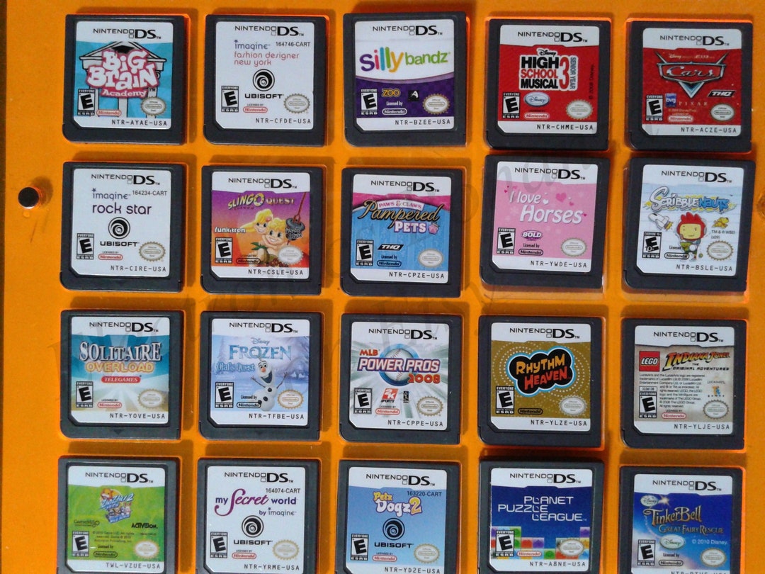 Authentic Nintendo Ds Games For Ds Dslite Dsi 3ds Xl And 2ds Etsy