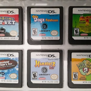 Authentic Nintendo DS Games for DS / Dslite / Dsi / 3DS XL and 2DS - Etsy
