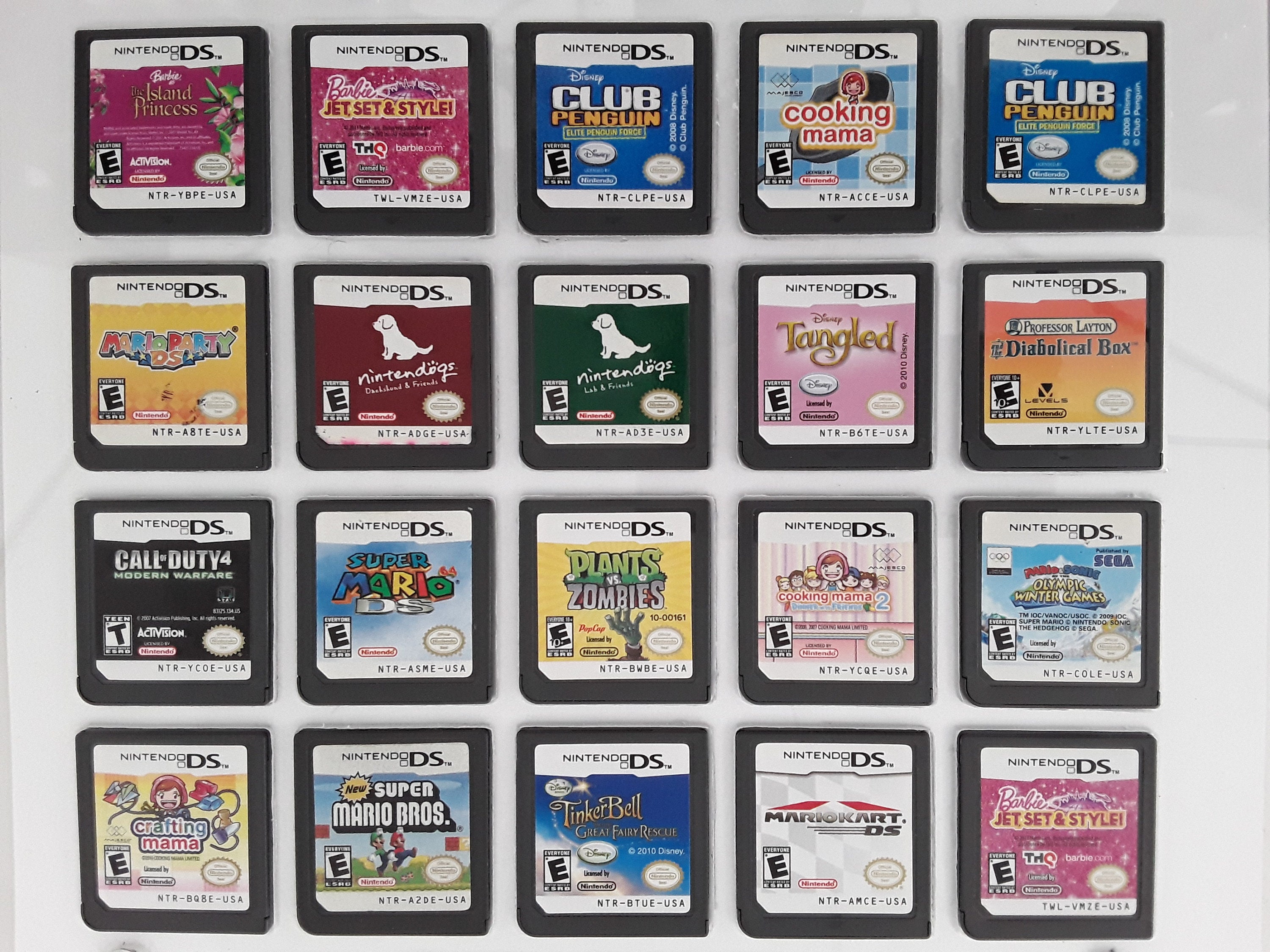 Authentic Nintendo DS Games for DS Dslite Dsi 3DS XL and 2DS Etsy