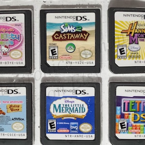 Authentic Nintendo DS Games for DS / Dslite / Dsi / 3DS XL and 2DS - Etsy