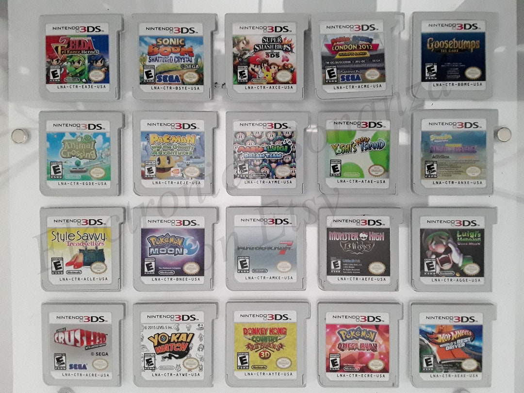 Authentic Nintendo 3DS Games - Etsy