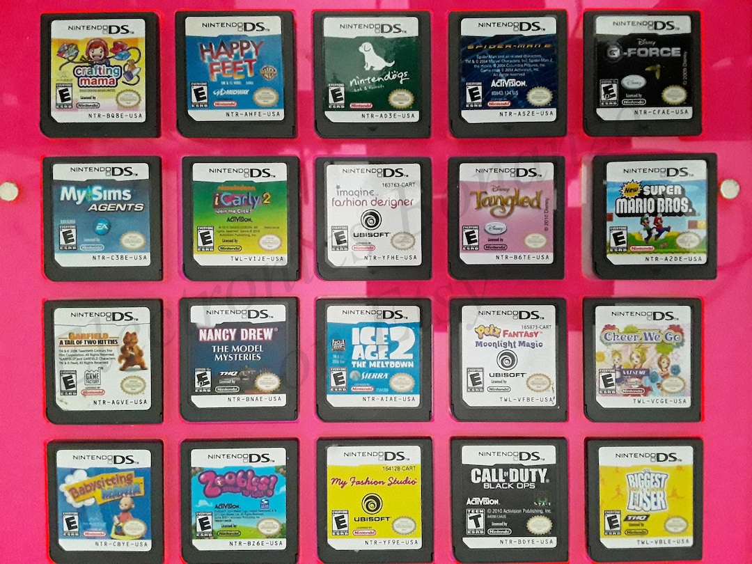 Authentic Nintendo DS Games for DS / Dslite / Dsi / 3DS XL and 2DS - Etsy