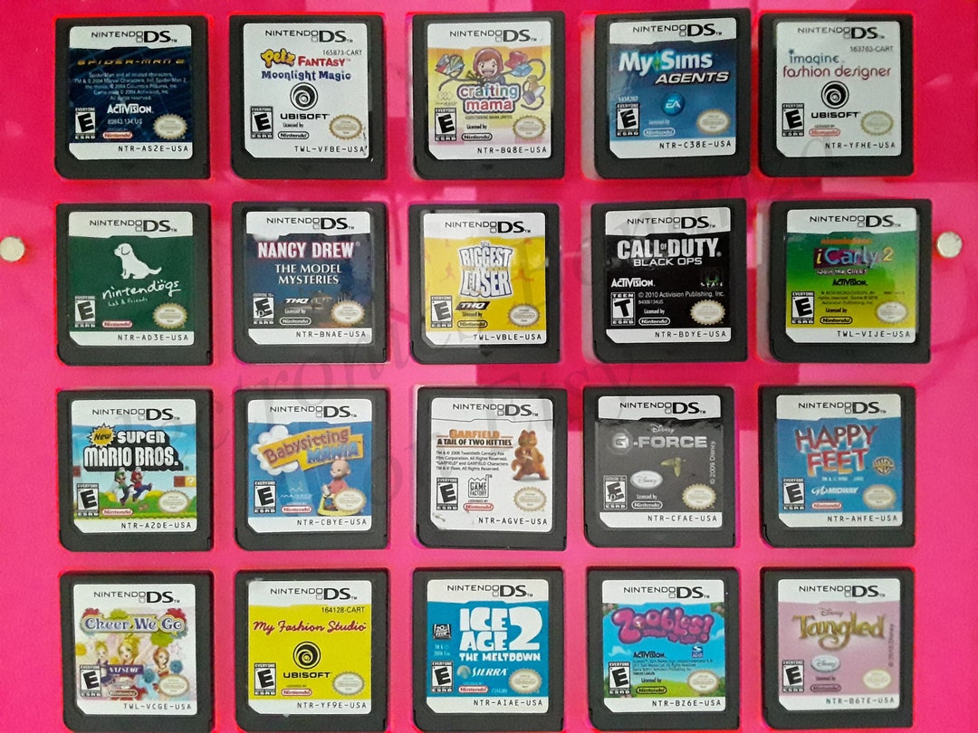 Authentic Nintendo DS Games for DS / Dslite / Dsi / 3DS XL and 2DS - Etsy