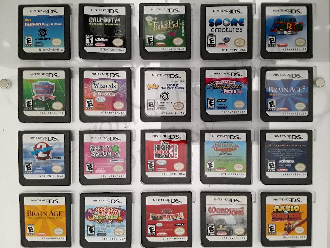 Authentic Nintendo DS Games for DS / Dslite / Dsi / 3DS XL and 2DS - Etsy