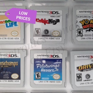 Authentic Nintendo 3DS Games - Etsy
