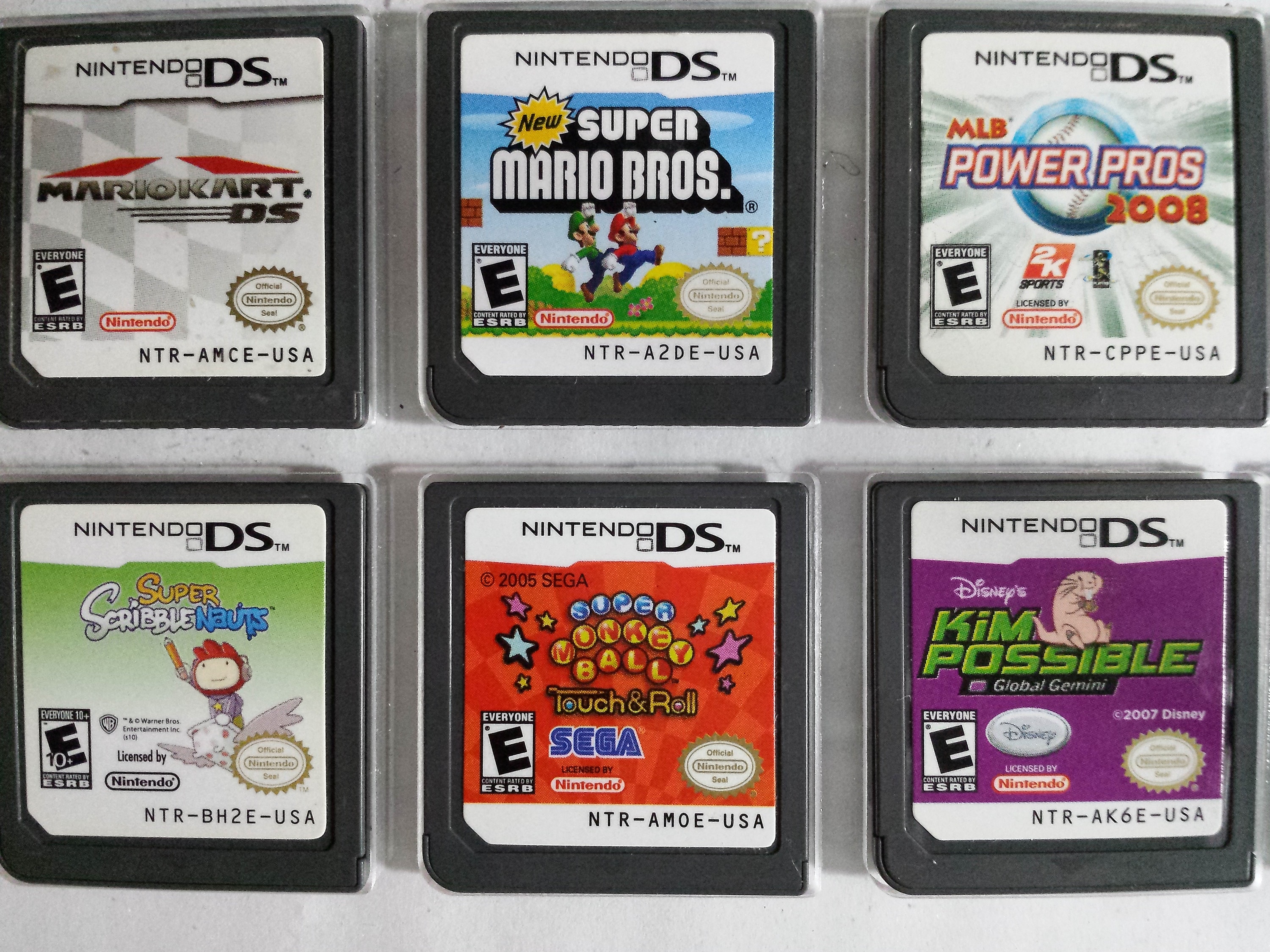 Authentic Nintendo DS Games for DS / Dslite / Dsi / 3DS XL and 2DS - Etsy