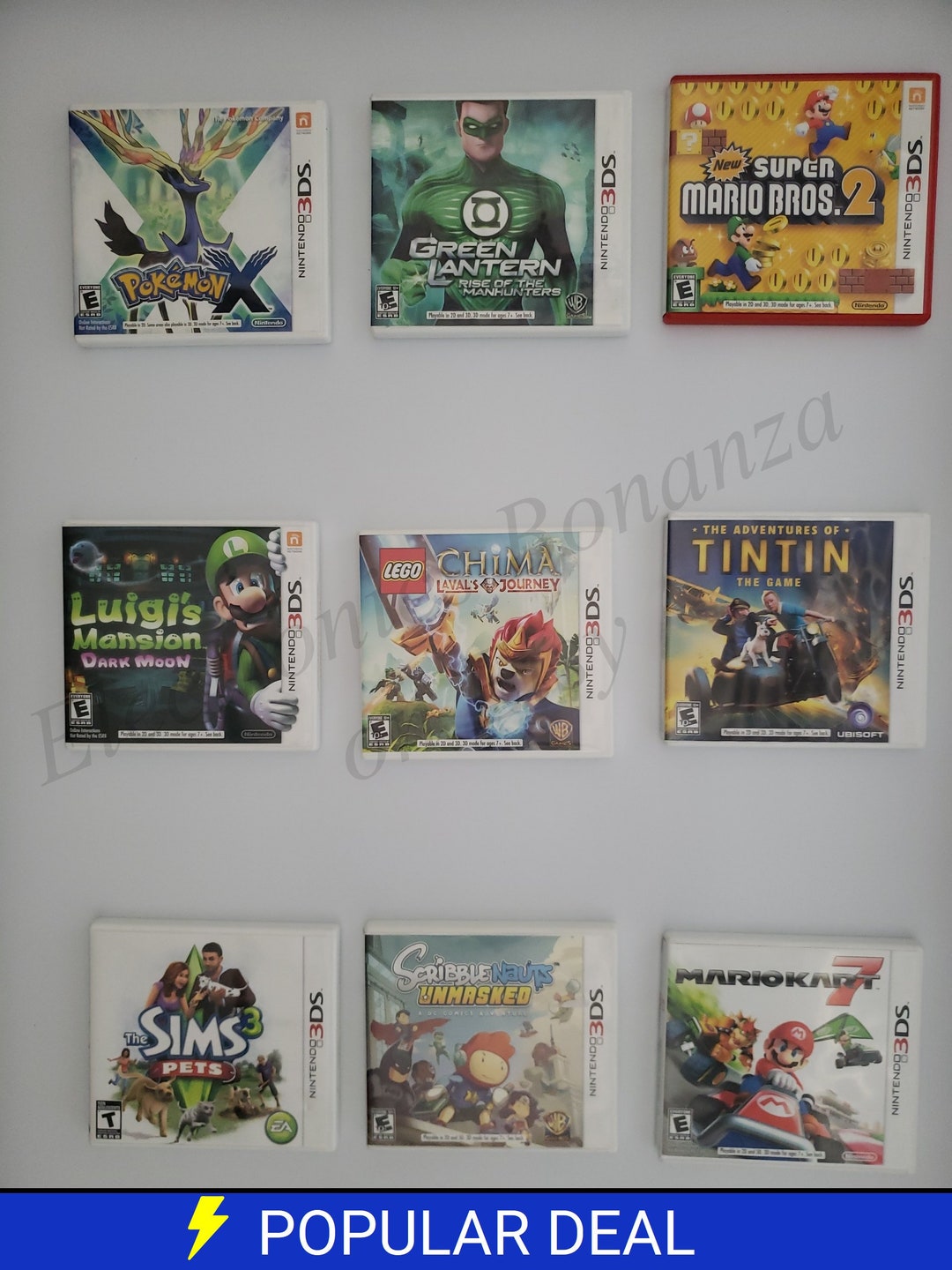 Authentic Nintendo 3DS Games - Etsy