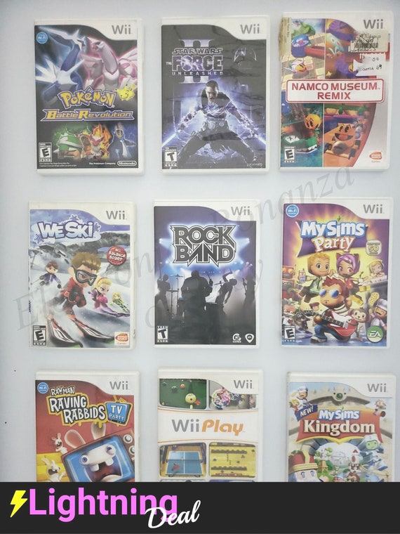 Authentic Nintendo Wii Games Etsy