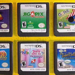 Authentic Nintendo DS Games for DS / Dslite / Dsi / 3DS XL and 2DS - Etsy