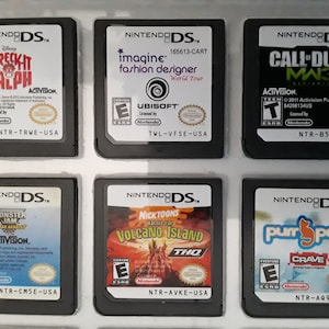 Authentic Nintendo DS Games for DS / Dslite / Dsi / 3DS XL and 2DS - Etsy