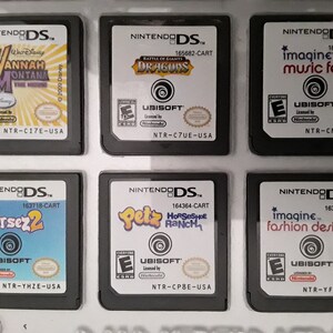 Authentic Nintendo DS Games for DS / Dslite / Dsi / 3DS XL and 2DS - Etsy