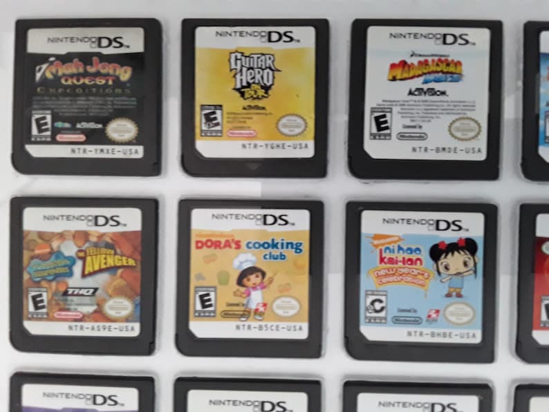 Authentic Nintendo DS Games for DS / Dslite / Dsi / 3DS XL and 2DS - Etsy