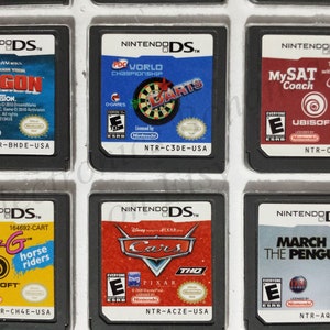 Authentic Nintendo DS Games for DS / Dslite / Dsi / 3DS XL and 2DS - Etsy