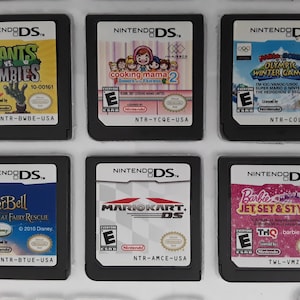 Authentic Nintendo DS Games for DS / Dslite / Dsi / 3DS XL and 2DS - Etsy