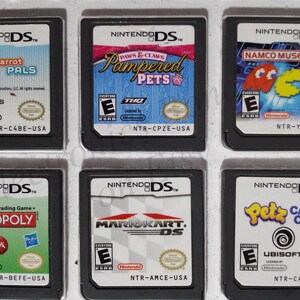 Authentic Nintendo DS Games for DS / Dslite / Dsi / 3DS XL and 2DS - Etsy