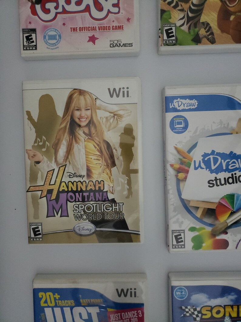 Authentic Nintendo Wii Games - Etsy