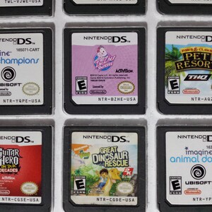 Authentic Nintendo DS Games for DS / Dslite / Dsi / 3DS XL and 2DS - Etsy