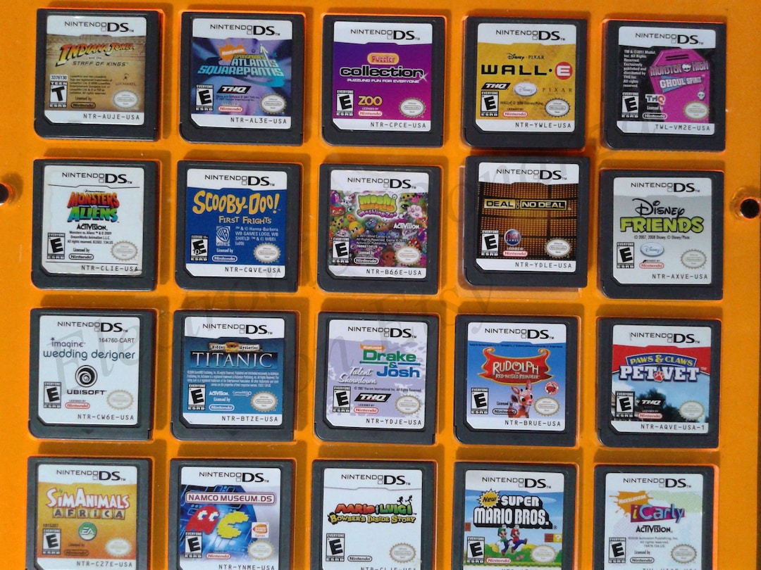 Authentic Nintendo DS Games for DS / Dslite / Dsi / 3DS XL and 2DS - Etsy