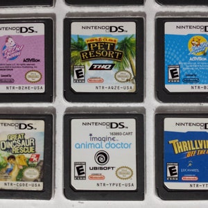Authentic Nintendo DS Games for DS / Dslite / Dsi / 3DS XL and 2DS - Etsy