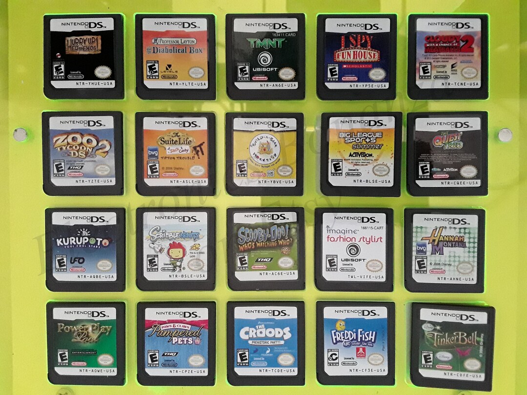 Authentic Nintendo DS Games for DS / Dslite / Dsi / 3DS XL and 2DS - Etsy