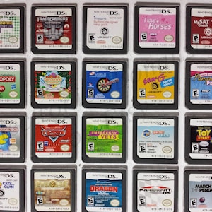 Authentic Nintendo DS Games for DS / Dslite / Dsi / 3DS XL and 2DS - Etsy