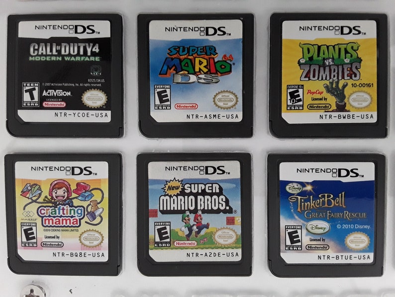 Authentic Nintendo DS Games for DS / Dslite / Dsi / 3DS XL and - Etsy