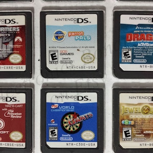 Authentic Nintendo DS Games for DS / Dslite / Dsi / 3DS XL and 2DS - Etsy