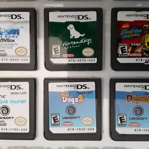 Authentic Nintendo DS Games for DS / Dslite / Dsi / 3DS XL and 2DS - Etsy